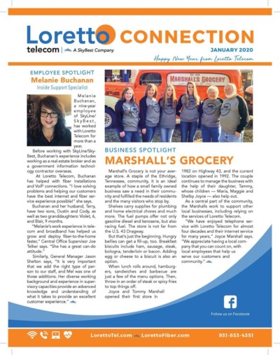 Newsletters - Loretto Telecom